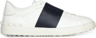 Valentino Garavani Homme, Chaussures, Blanc, Taille: 40 1/2 EU Calfskin Open Baskets