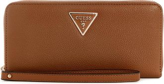 Guess Laurel SLG Large Zip Around Wallet L Cognac