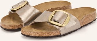 Birkenstock Pantoletten Madrid Big Buckle braun