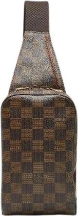 Louis Vuitton Pre-owned Sacoche Damier Geronimos - Homme - Pre-owned - Brun - Taille: ONE Size