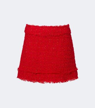 Dolce & Gabbana Minirock aus Boucl&eacute;
