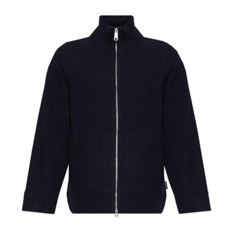 Carhartt Work in Progress Beheizte Banley Strickjacke - - Knitwear - Herren - Blau - L