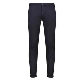 Re-hash Blaue Tencel Chinos Slim Fit - - Trousers - Herren - Blau - W31