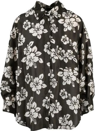 Aspesi Femme, Blouses et Chemises, Noir, Taille: 36 FR Chemises