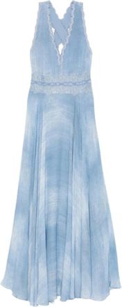 Ermanno Scervino Femme, Robes, Bleu, Taille: 38 FR Ermanno Firenze Robes Clear Blue