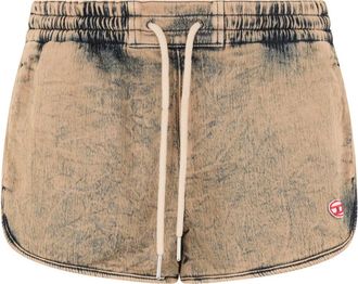 Diesel Femme, Shorts, Orange, Taille: 38 FR Denim shorts