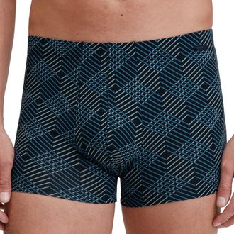 CALIDA Grafic Cotton Boxershorts Herren, aus 100% PIMA-Baumwolle, mit stoff&uuml;berzogenem Gummibund