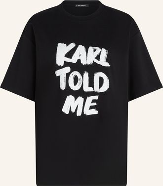 Karl Lagerfeld T-Shirt schwarz