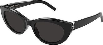 Saint Laurent Saint Laurent Lunettes de Soleil SL M115 Black/Grey 54/20/140 femme