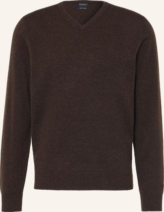 Strokesman's Strokesmans Cashmere-Pullover braun