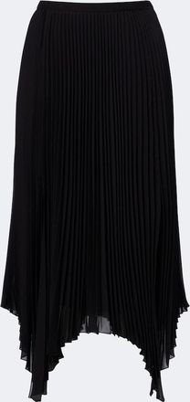 Valentino Jupe midi asym&eacute;trique