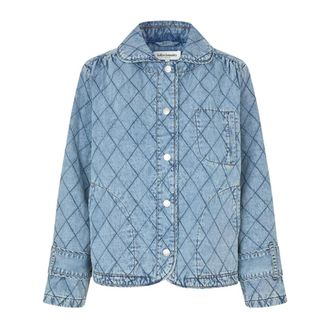 Lollys Laundry Denimjacke - - Jackets - Damen - Blau - L