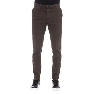 PESERICO Schmal geschnittene Hose - - Trousers - Herren - Braun - M