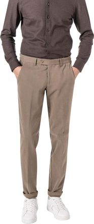 Hiltl Herren Hose beige Slim Fit