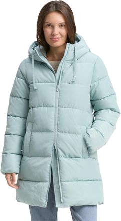 Tom Tailor Damen 1049103 Winter-Puffer-Mantel, 27450-White Moss, M