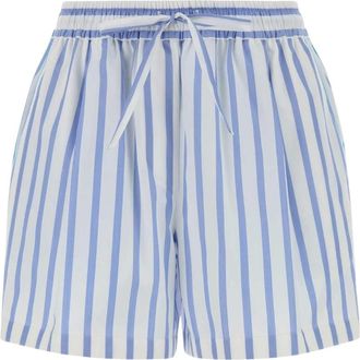 Dolce & Gabbana Femme, Shorts, Multicolore, Taille: 38 FR Striped Poplin Shorts