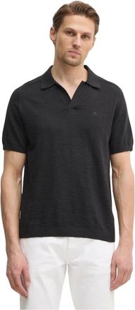 Calvin Klein Homme, Tops, Noir, Taille: M Polo Piqu&eacute;