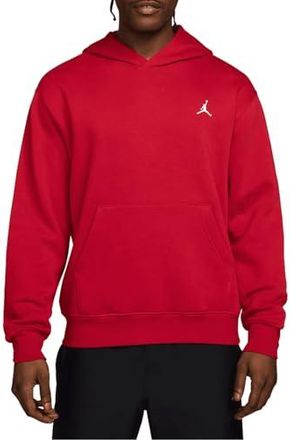 Nike Nike Jordan Brooklyn Fleece Sweatshirt &agrave; Capuche pour Homme Gym Red/White M