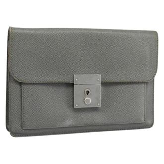 Louis Vuitton Pre-owned Leder Clutch - - Pre-owned - Damen - Grau - ONE SIZE