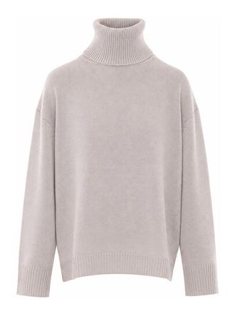 Allude Pull Col Rond - Gris