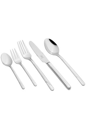 Justinus Bestecke Besteckset Viva, Silber, Metall, 60-teilig, Essen & Trinken, Besteck, Besteck-Sets
