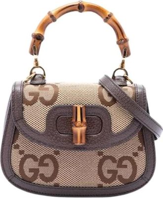 Gucci Sac bandouli&egrave;re Pre-owned - Femme - Pre-owned - Brun - Taille: ONE Size