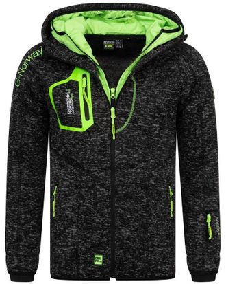 Geographical Norway Fleecejacke Herren Herbst Winter Jacke &Uuml;bergangs Jacke Fleece Sweat Jacke