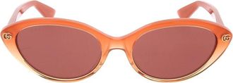 Gucci Sonnenbrille - - Accessories - unisex - Orange - ONE SIZE