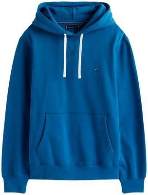 Tommy Hilfiger Fleece-Kapuzenpullover in Blau