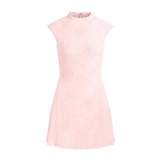 Rotate Rotate Birger Christensen, Femme, Robes, Rose, Taille: 40 FR Mini-robe &agrave; volants en maille