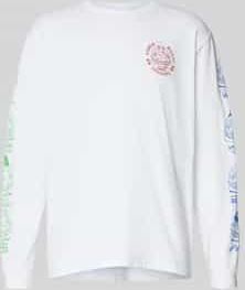 Edwin Longsleeve mit Label-Prints Modell EDWIN MUSIC CHANNEL