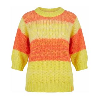 Lind Solsikke Pullover - - Knitwear - Damen - Mehrfarbig - L/XL