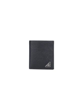 Prada Bi-Fold Logo Wallet