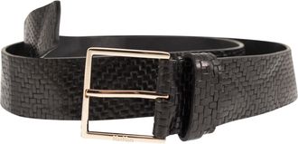 Max Mara Ceinture en cuir tress&eacute; Maxmara Mxatrine