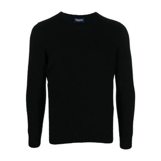 Drumohr Homme, Pulls, Noir, Taille: XL Pulls Noirs pour Hommes