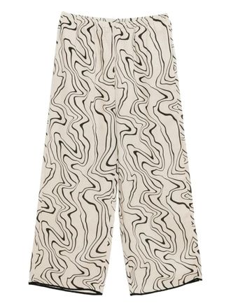 Bambah Hose aus Leinen - Nude