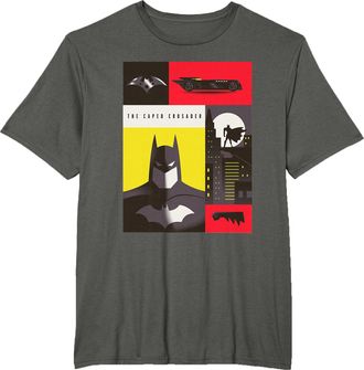 Batman WB 100: Batman The Caped Crusader Icons Poster T-Shirt
