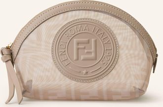 Fendi Kosmetiktasche Ff beige