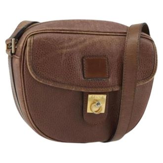 Celine Sac bandouli&egrave;re vintage Pre-owned - Femme - Pre-owned - Brun - Taille: ONE Size