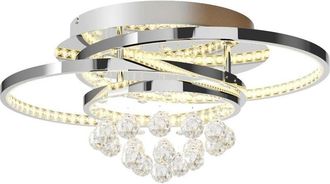 Lucande Led Deckenleuchte Keely aus Metall dimmbar f&uuml;r Wohnzimmer & Esszimmer von Lucande