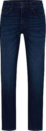 BOSS Hommes Re.Maine BC-C Maine Jean Regular Fit en Denim Stretch Confortable Bleu foncé