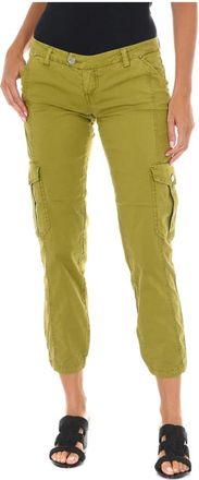 Met Slim Fit Hose - - Trousers - Damen - Gr&uuml;n - W28