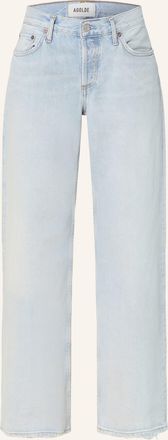 A Gold E Agolde Straight Jeans Amplify blau