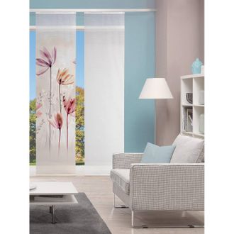 Vision S home24 Schiebevorhang Kukat 60 x 260cm Multicolor