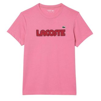 Lacoste Extratrocken T-Shirt für Herren Baumwolle - Sport (Pink)