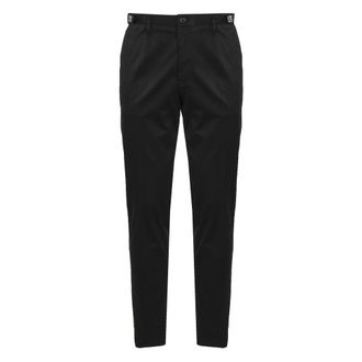 Dolce & Gabbana Schwarze Chinos aus Stretch-Baumwolle - - Trousers - Herren - Schwarzk - 3XL