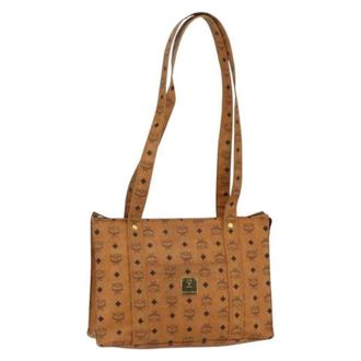 MCM Sac bandouli&egrave;re en plastique Pre-owned - Femme - Pre-owned - Brun - Taille: ONE Size