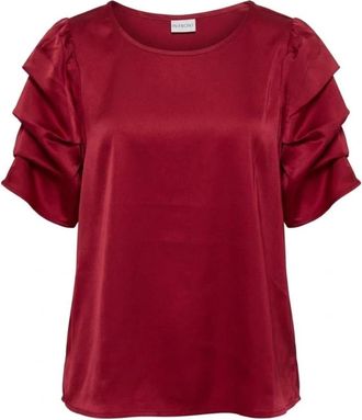 In Front IN Front - Blouses & Chemises - Femme - Blouses et Chemises - Rouge - Taille: 46 FR