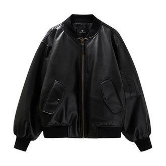 Anine Bing Damen, Jacken, Schwarzk, MGr&ouml;&szlig;e