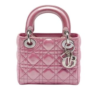 Dior Pre-owned Mini Lady - - Pre-owned - Damen - Rosa - ONE SIZE